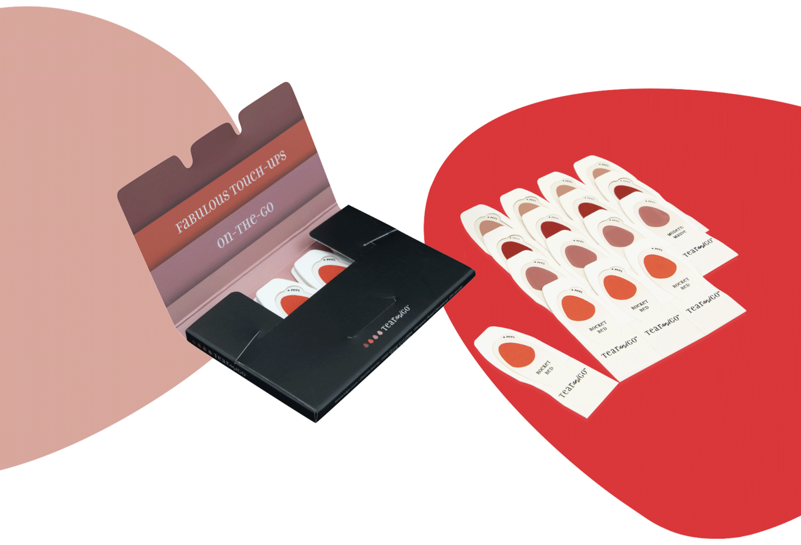 TEARandGO | Lipstick Sampling, Packaging, Web Design | MSLK